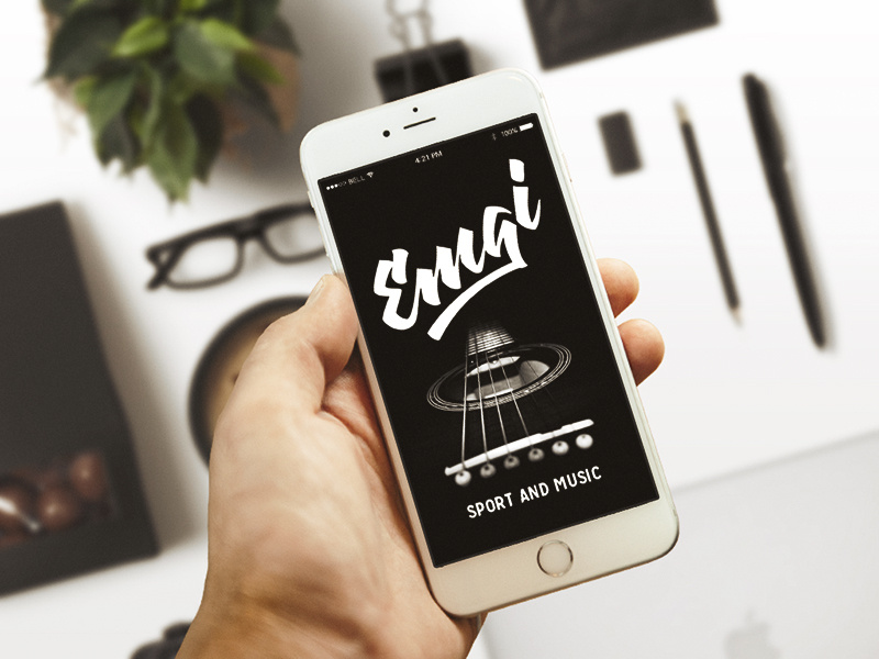 Emgi Logo by Sani Sanjaya on Dribbble