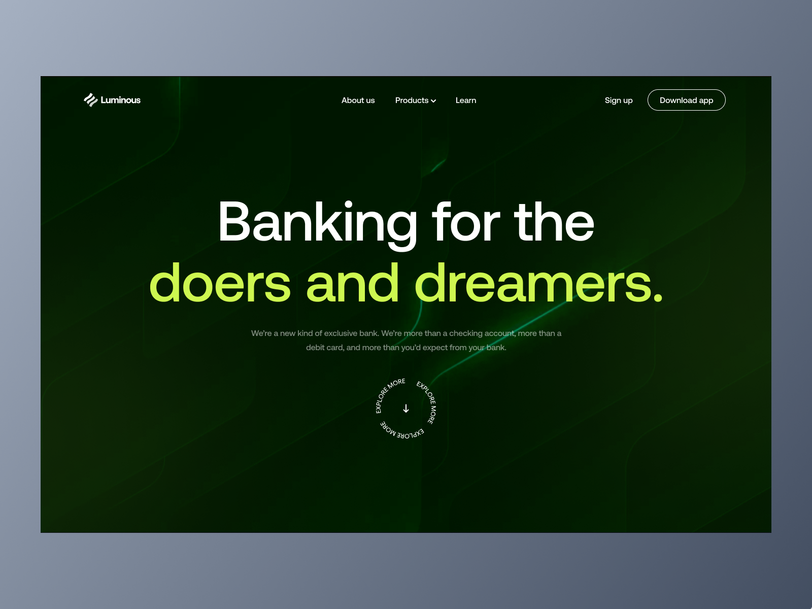 Luminous: Mobile App, Identity, Website, Fintech, Landing by Arpit ...