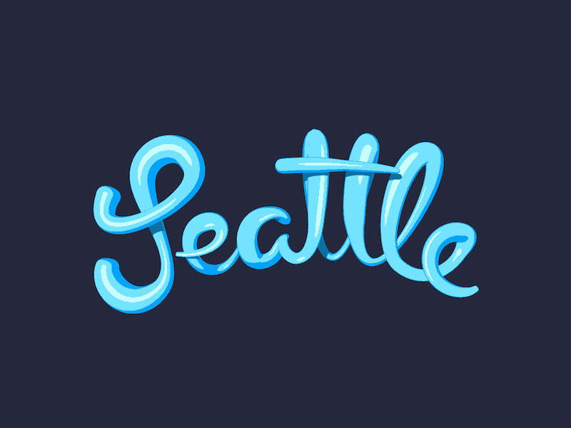 Seattle by EJ Hassenfratz on Dribbble