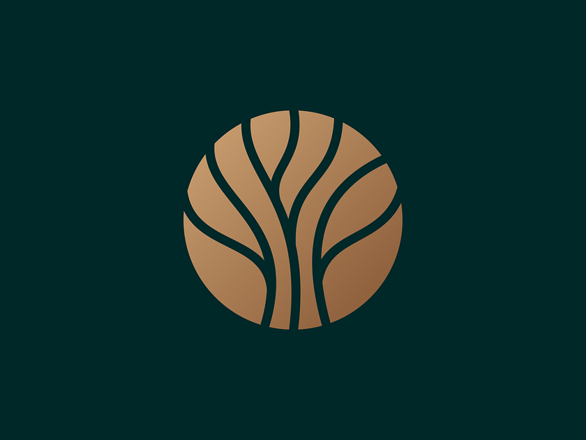 Tree logo by Atharuah Studios on Dribbble
