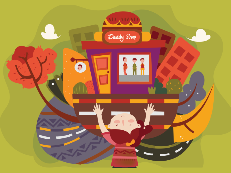 Dady Shop by AM Studio on Dribbble