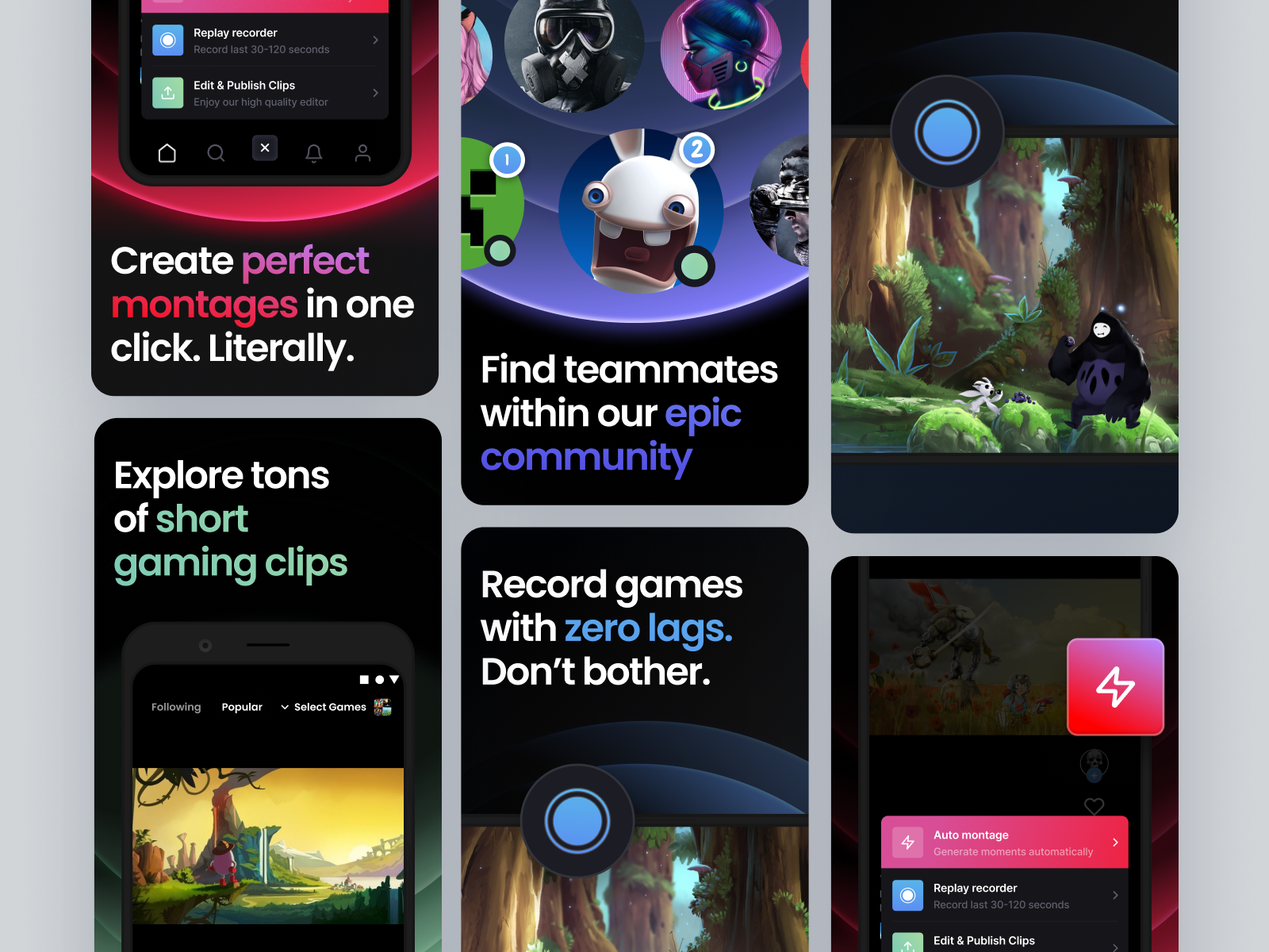 GG.TV - Mobile Gaming App Show Window by a b on Dribbble
