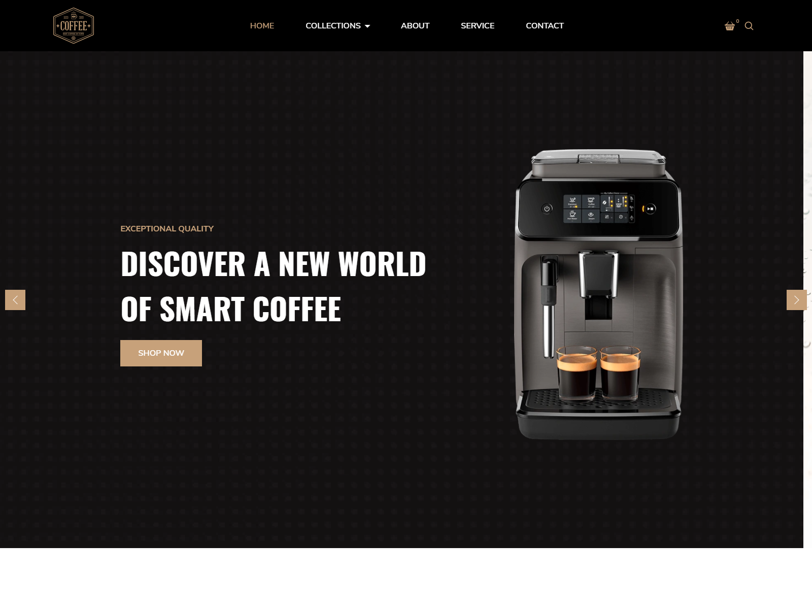 Boom-Coffee Maker Shopify Theme by DesignThemes on Dribbble