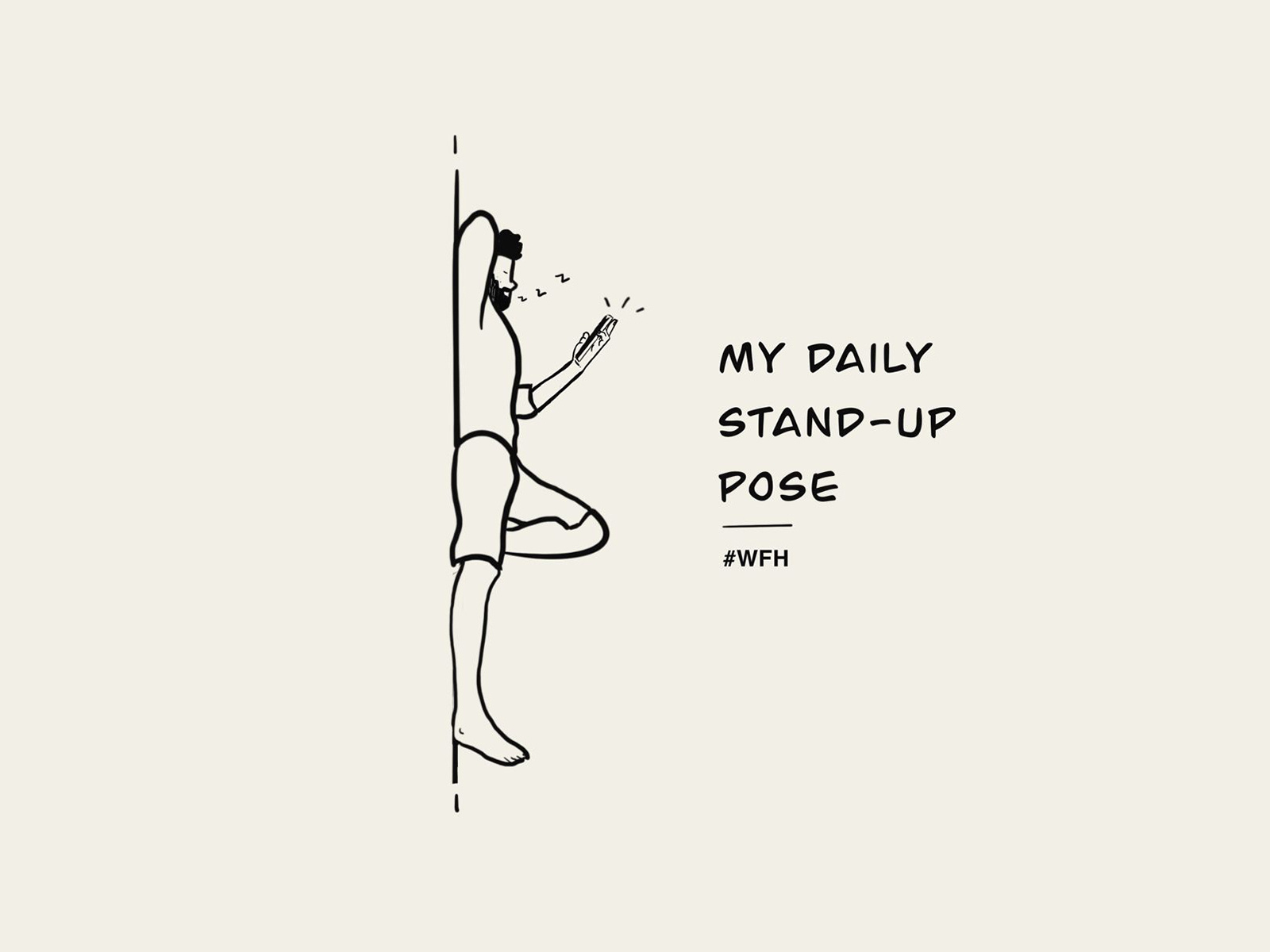 Daily Stand-up Pose by akkicha on Dribbble