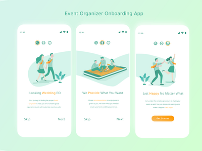 Event Organizer Onboarding App by Randy Arba on Dribbble