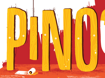 Pinocchio type by Joe Anderson on Dribbble