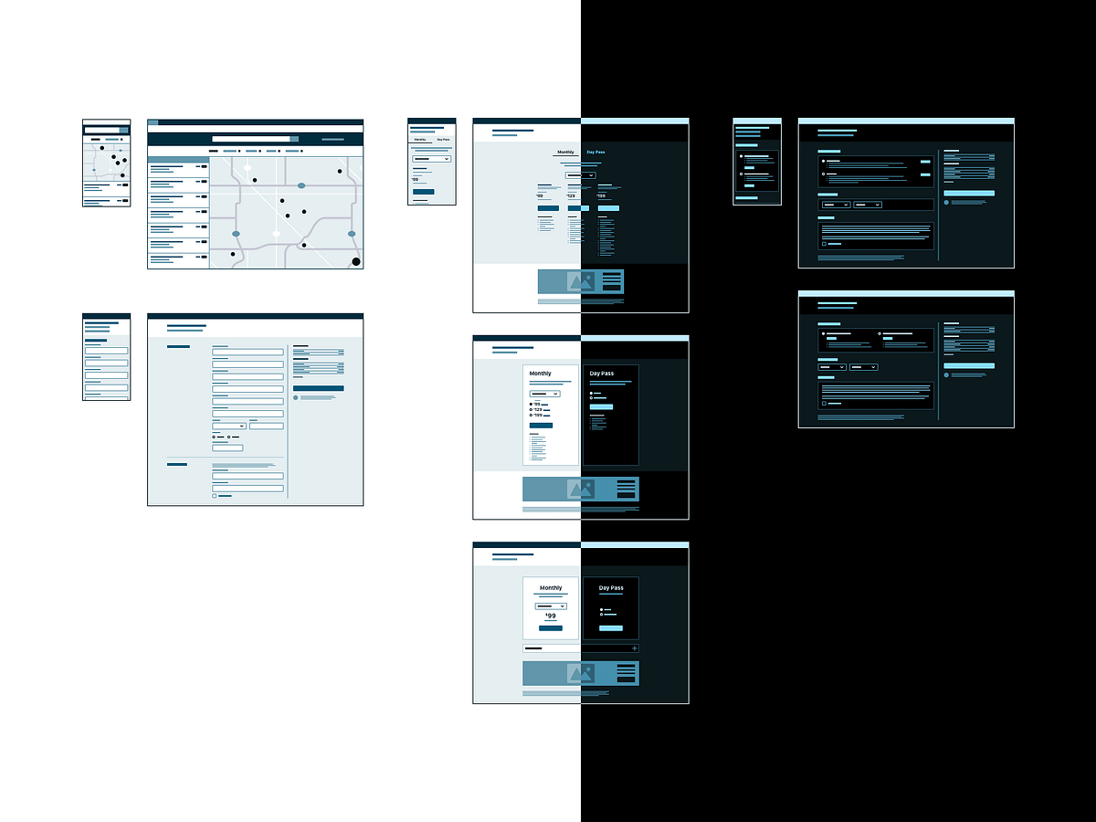 Browse thousands of Timeline Wireframe images for design inspiration ...