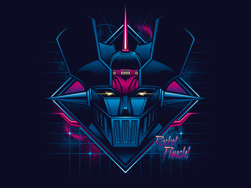 90s Rocket Punch by Moises MSiX on Dribbble