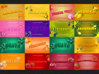 Photoshop Type Effects designs, themes, templates and downloadable ...