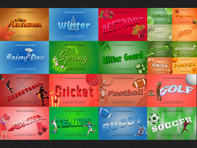 Photoshop Type Effects designs, themes, templates and downloadable ...