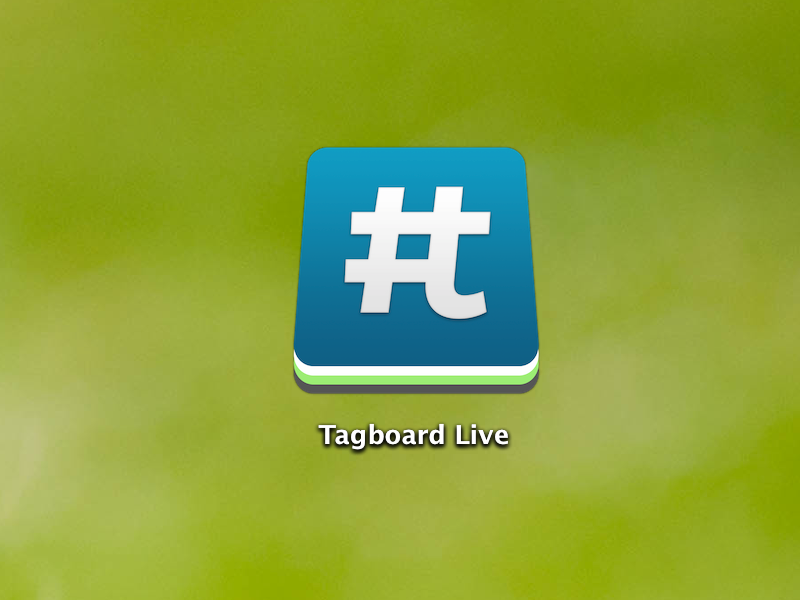 Tagboard Live by Brian Warren on Dribbble