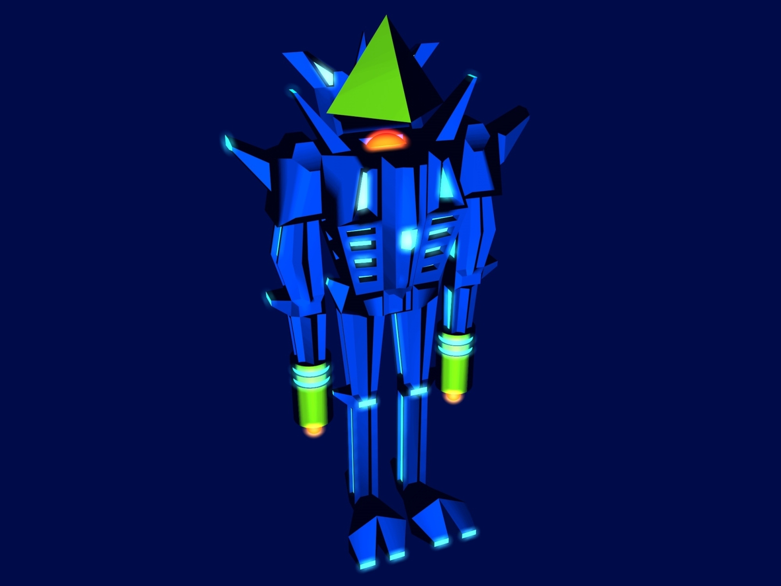 Poly Robot by Santiago Gatica B. on Dribbble