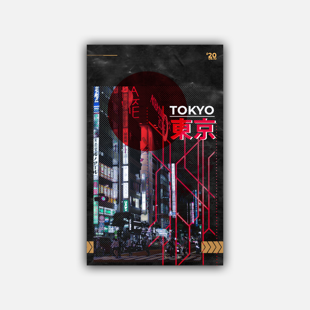 Tokyo Poster by Denis Abdullah on Dribbble
