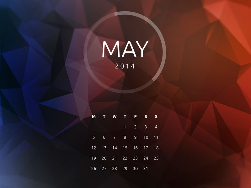 Polygon Desktop - May by Bill Mawhinney on Dribbble