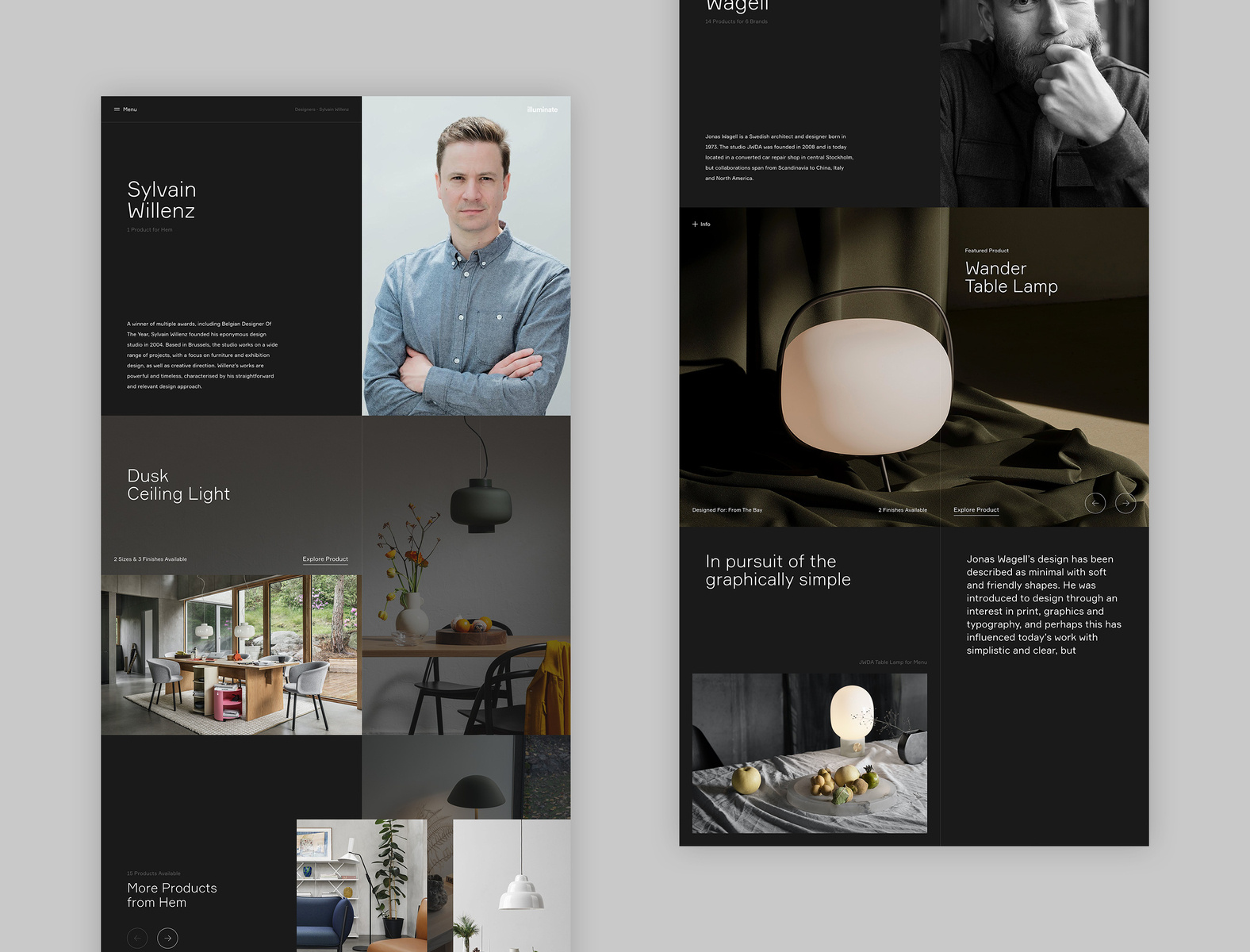 Illuminate - Designers by Emily Lodge on Dribbble