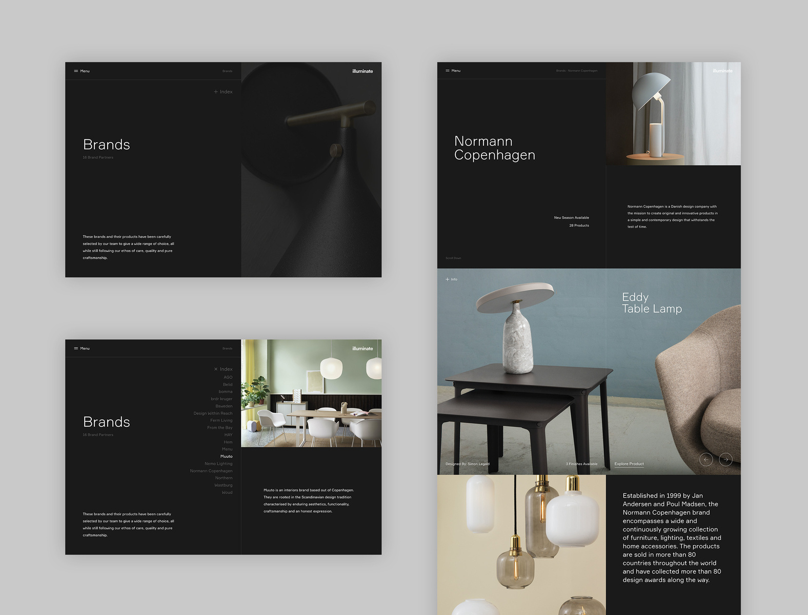 Illuminate - Brands by Emily Lodge on Dribbble