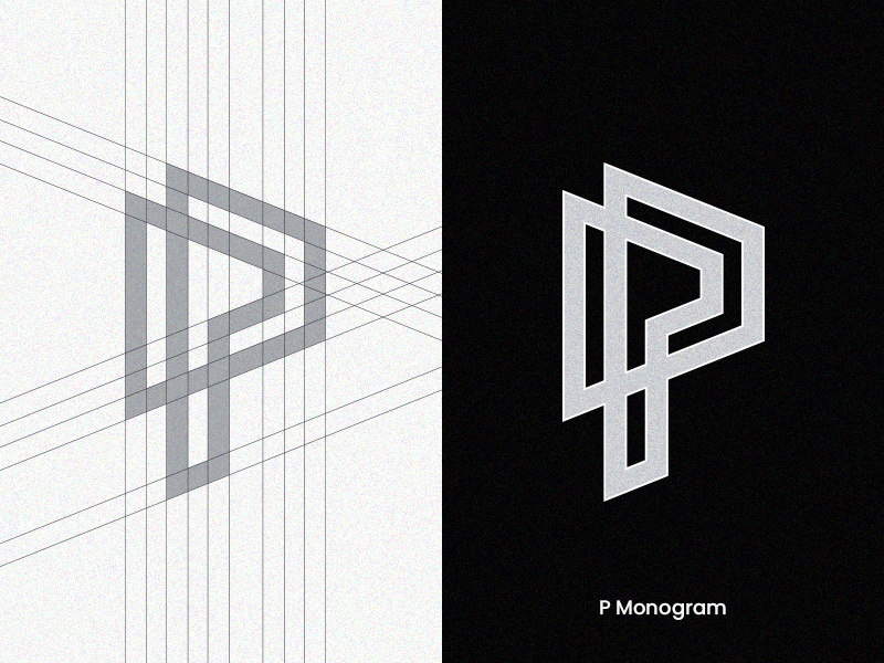 P Monogram by Dipta Design on Dribbble