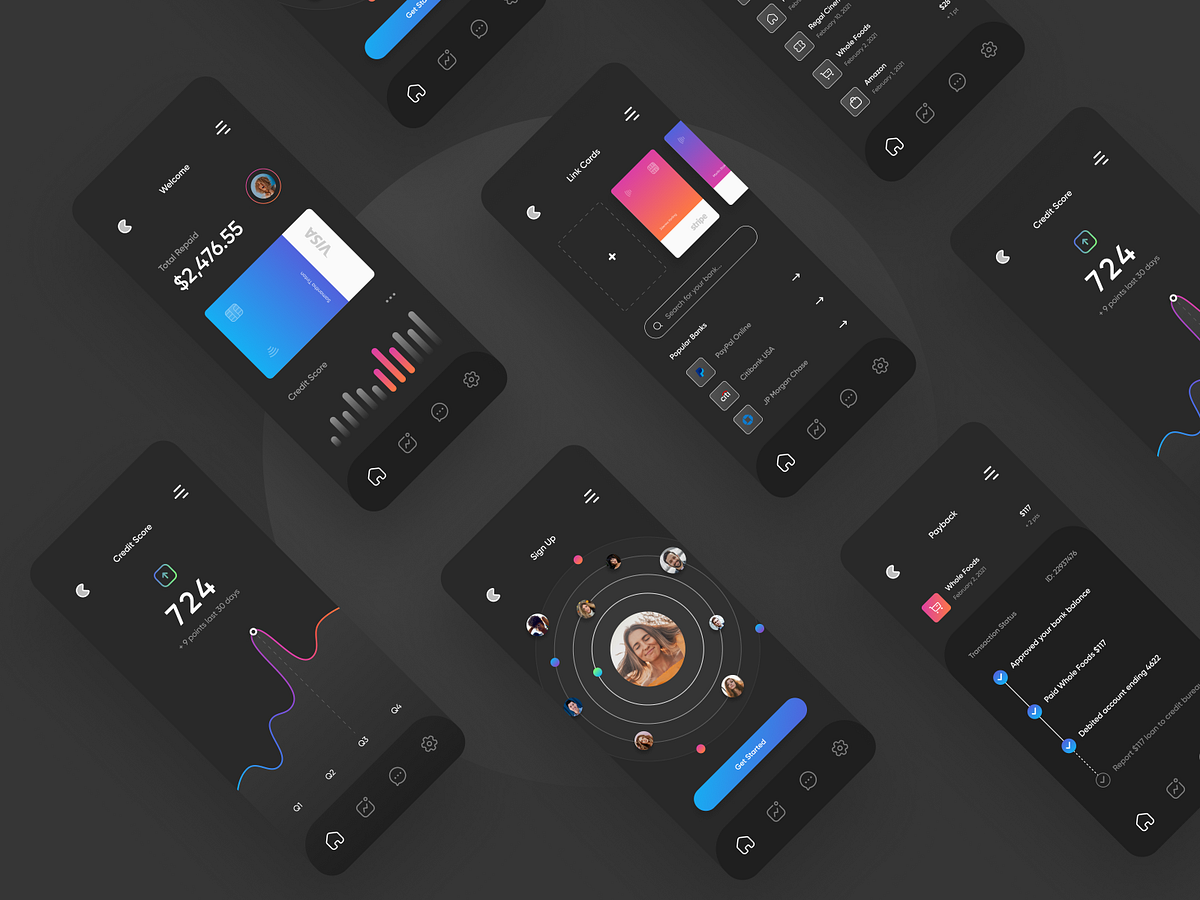 CardX App by Michael Yonke on Dribbble