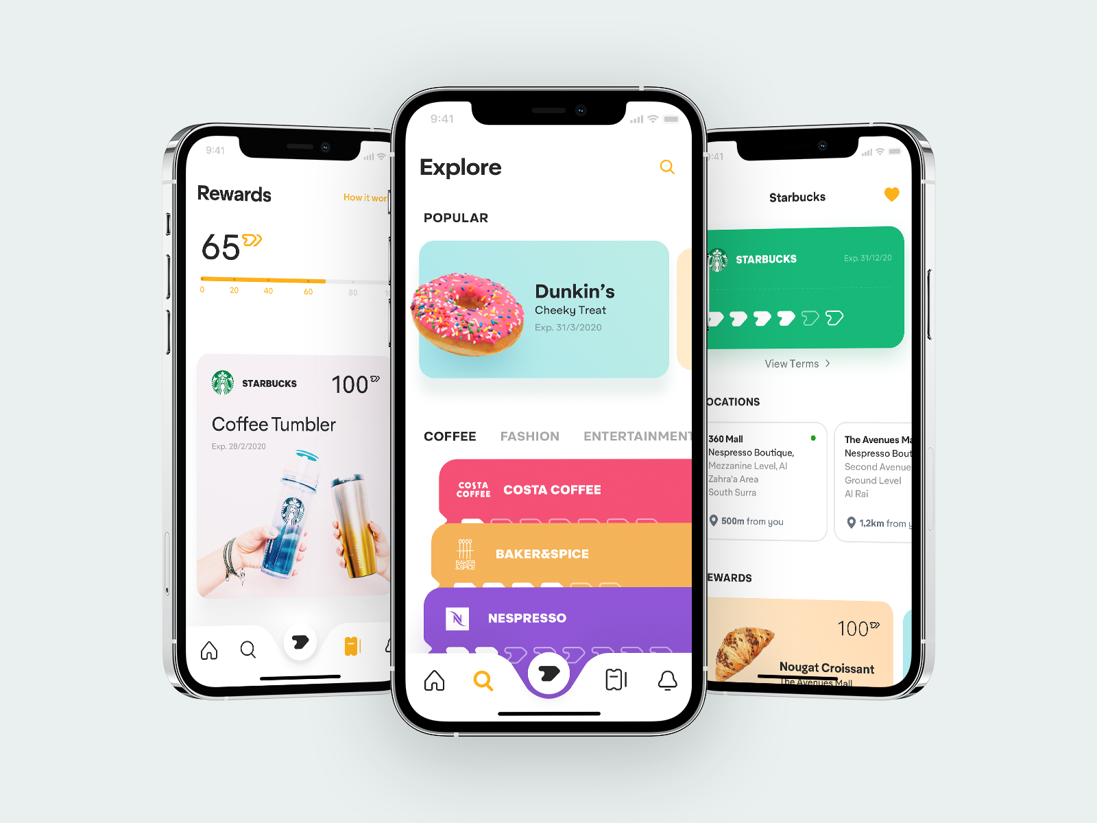 Punch app by Adrian Reznicek on Dribbble