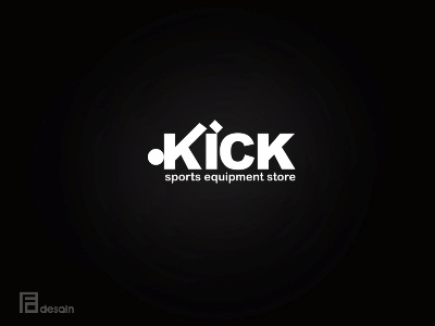 Logo Kick My Simple Project by nur efendi on Dribbble