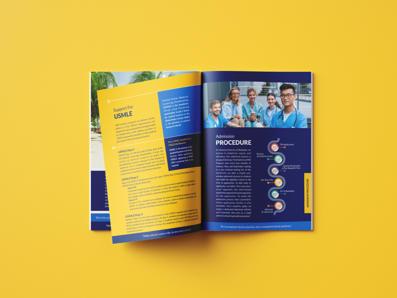 Medical University Prospectus by Dilip Katariya on Dribbble