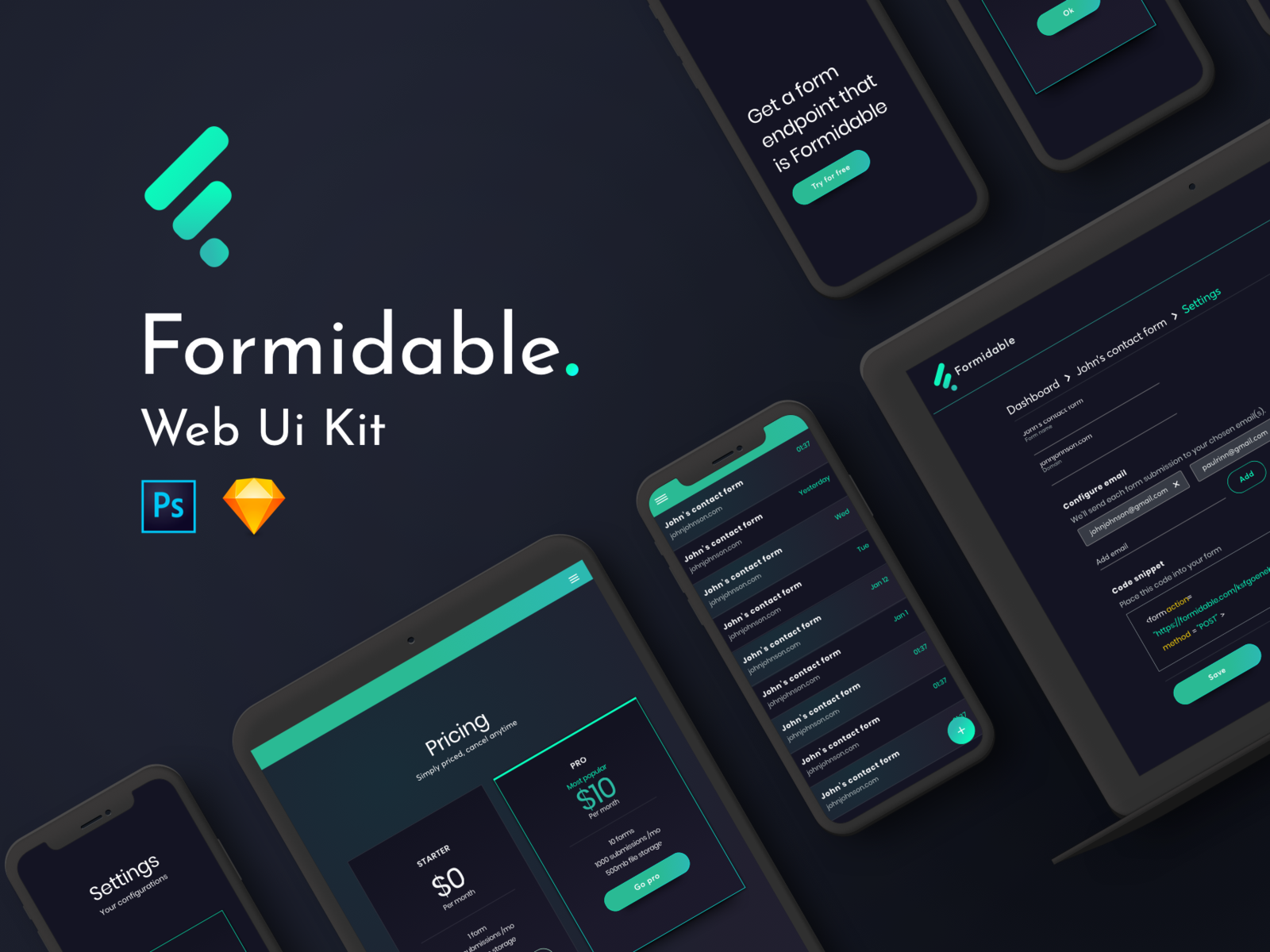 Formidable - Ui Kit by Samson Vowles🕺 on Dribbble
