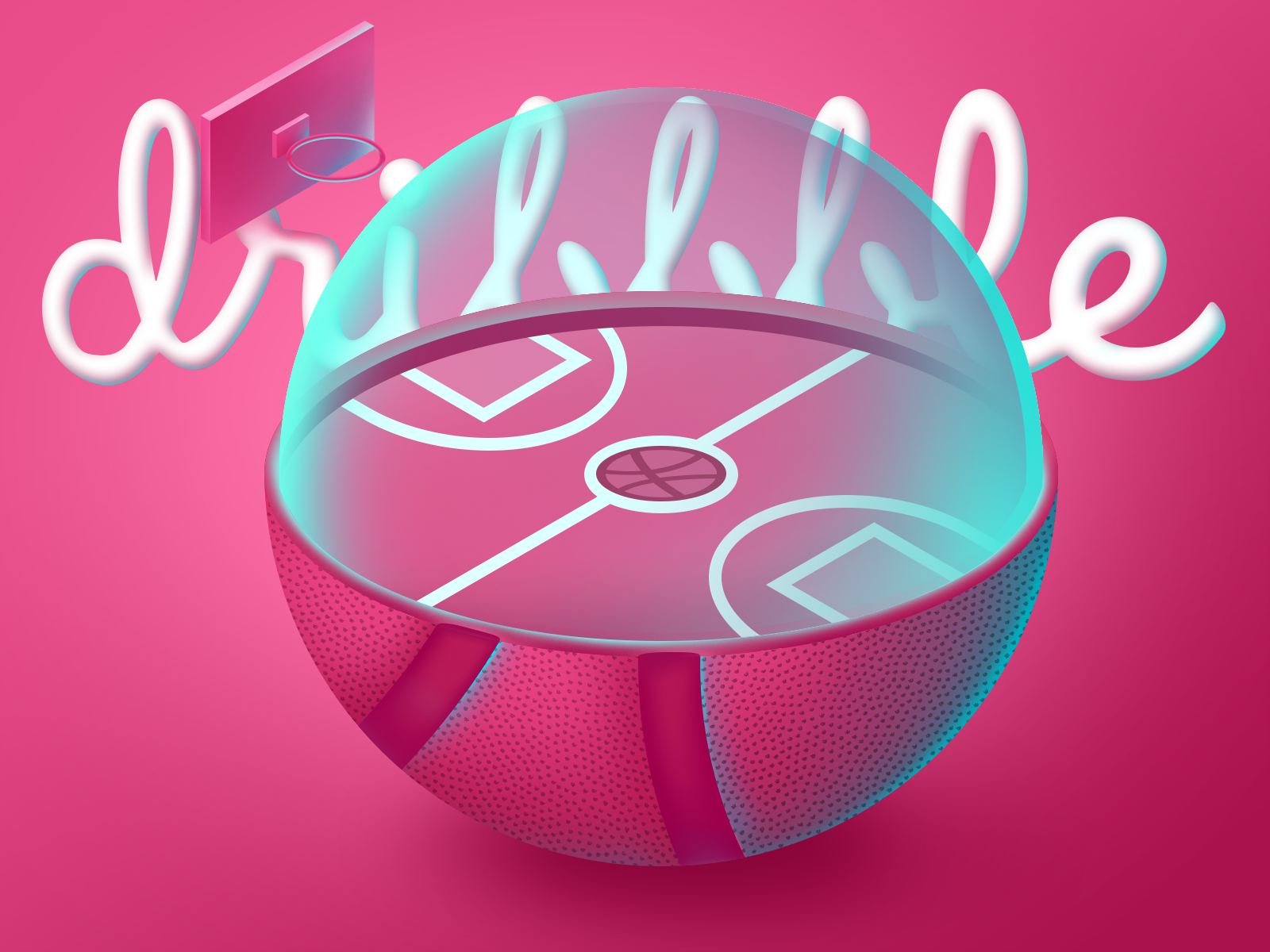 Hello Dribbble！ by zhou on Dribbble