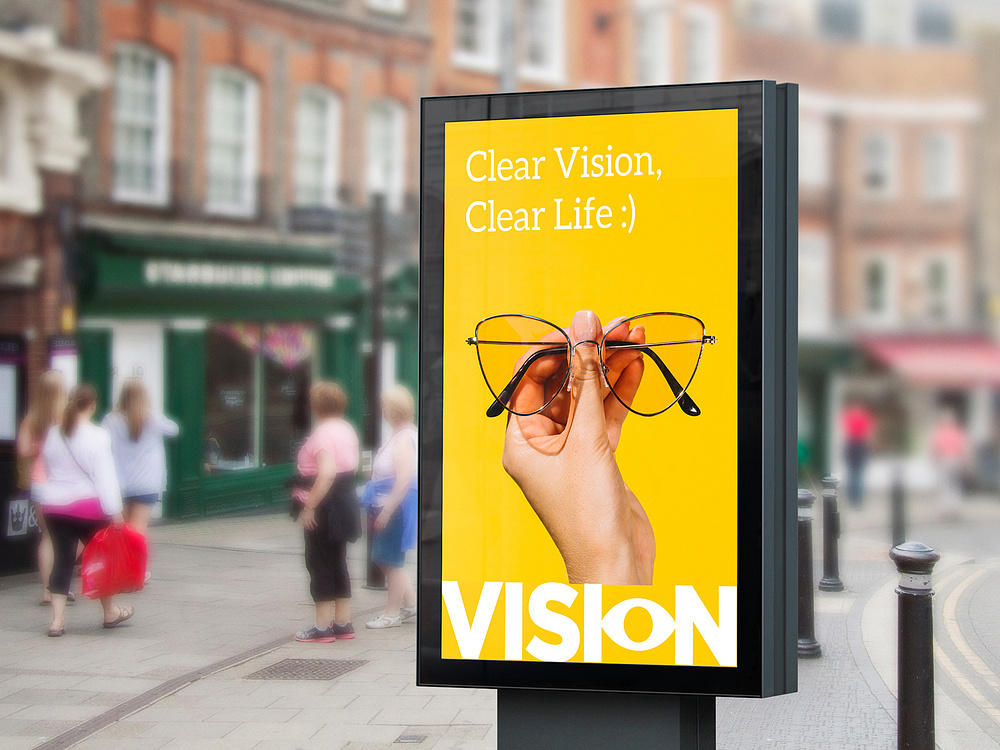 Vision Eyewear Logo Design by Aditya Chhatrala on Dribbble