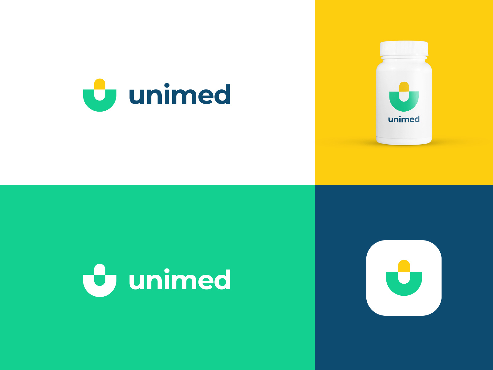 Unimed Logo Design by Aditya Chhatrala on Dribbble