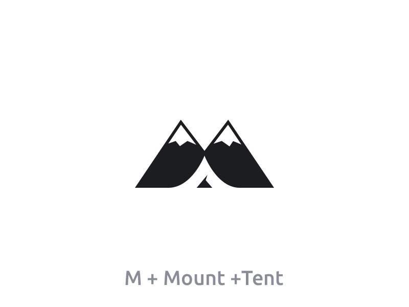 Mountent - Logo / Mark by Aditya Chhatrala on Dribbble