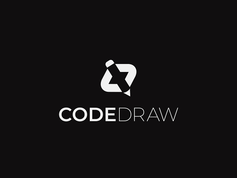 CodeDraw Logo Design by Aditya Chhatrala on Dribbble
