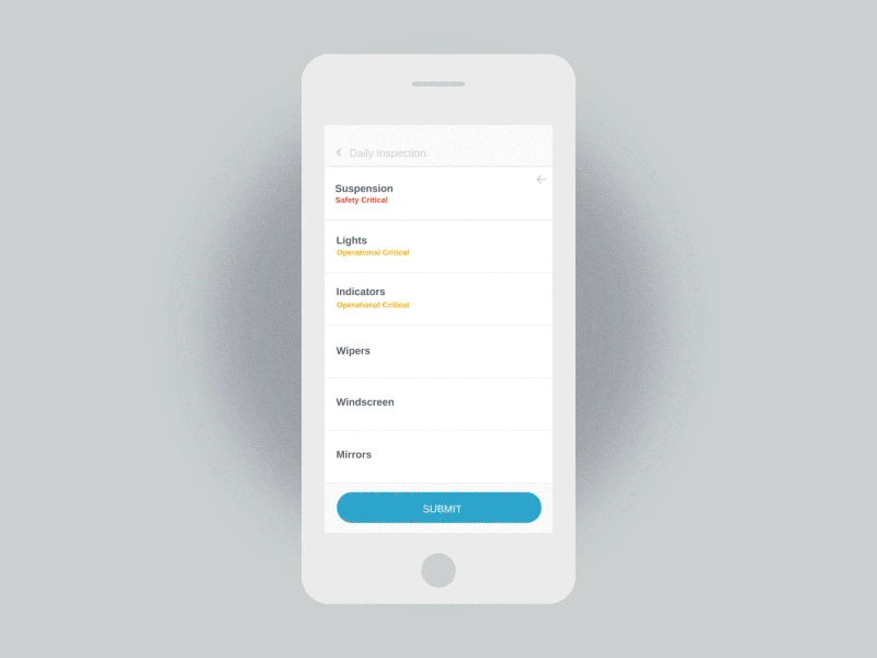 Checklist App by Egle on Dribbble