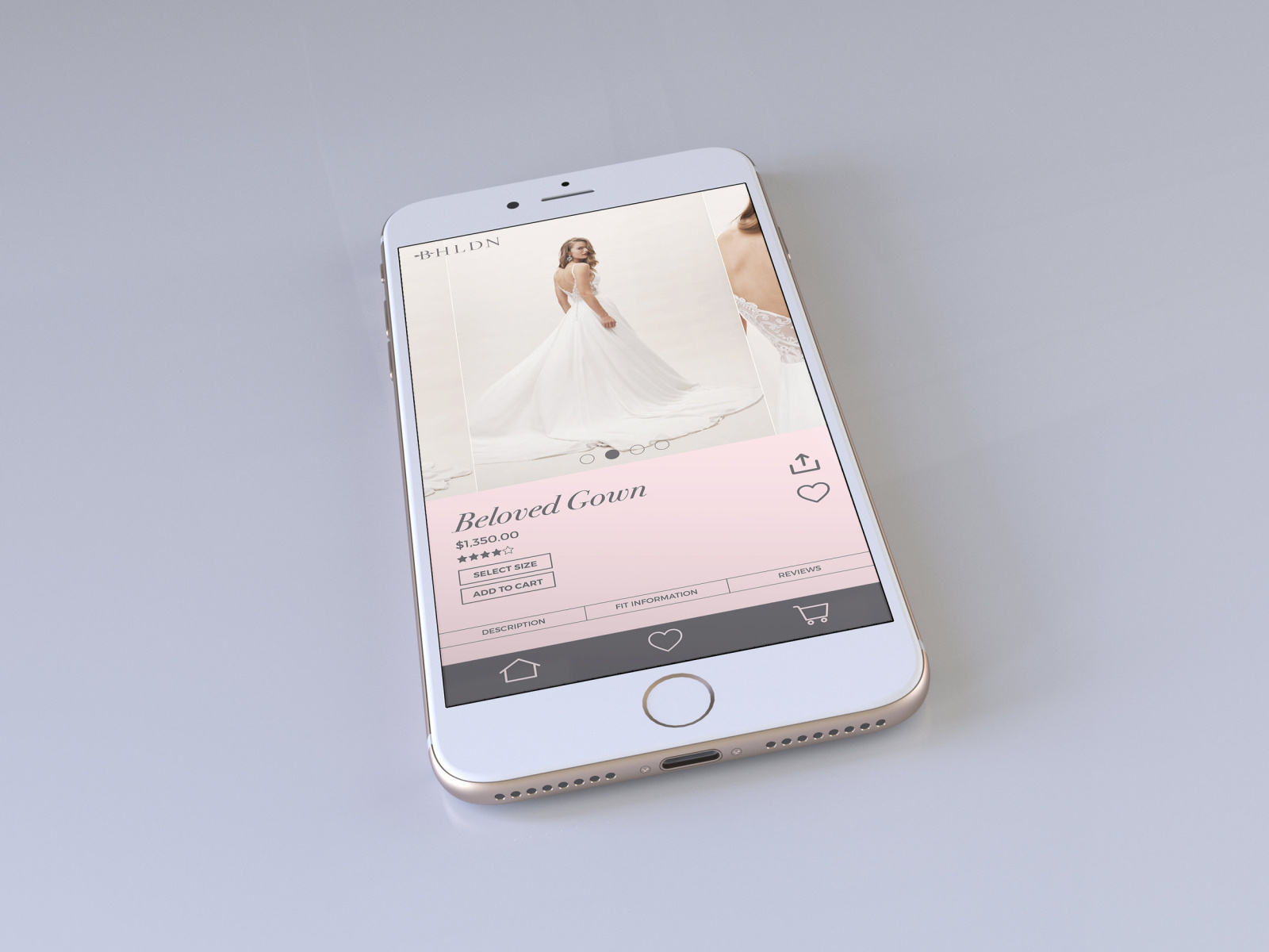 BHLDN App by Logan Smith on Dribbble