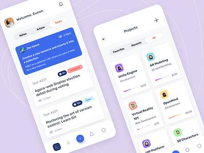 Relt | Task Management app by Ivan Ilchenko on Dribbble