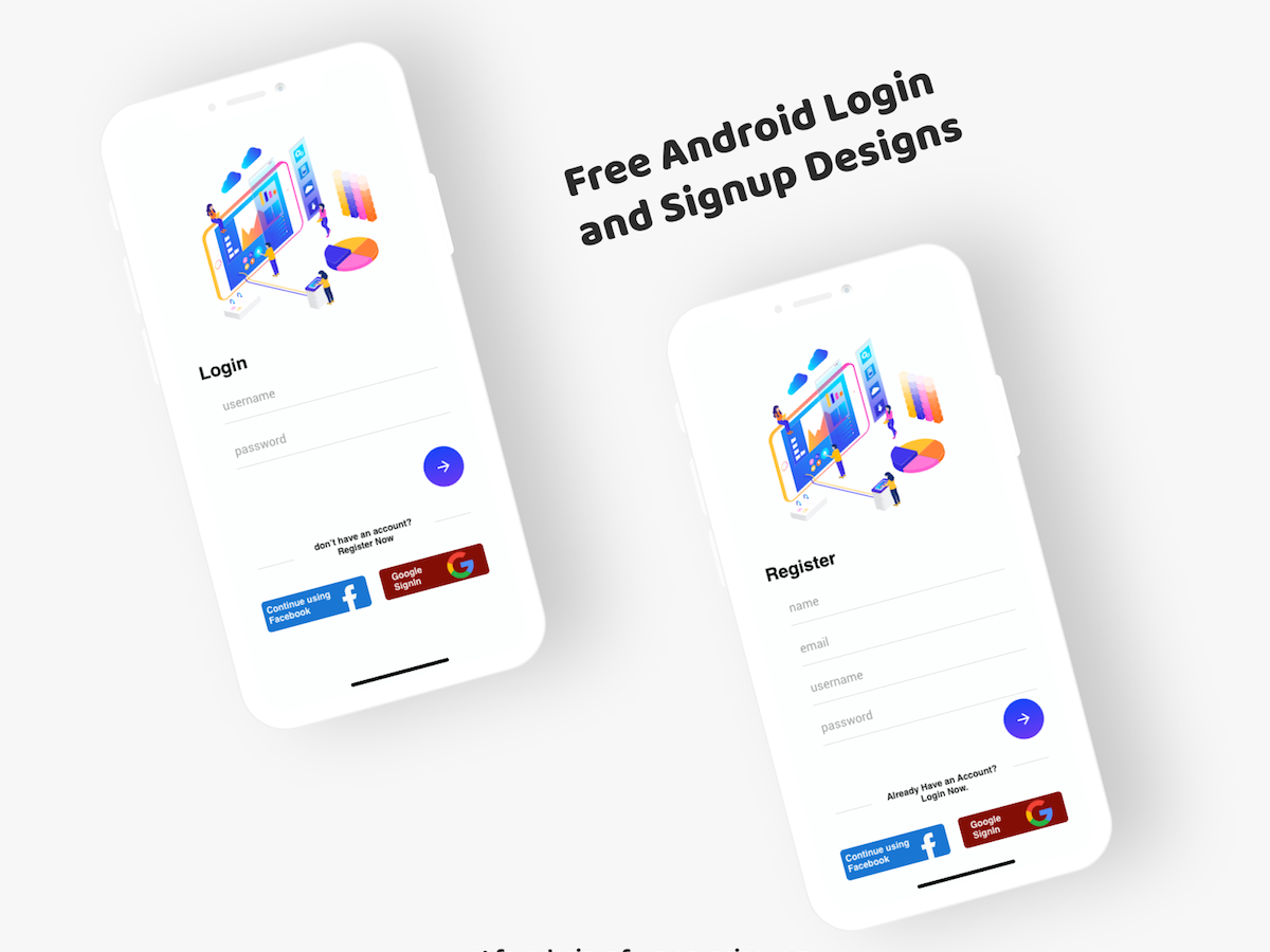 Minimal Login Design by Kapil Mohan on Dribbble