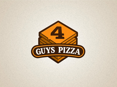 4 Guys Pizza by Andrew Power on Dribbble