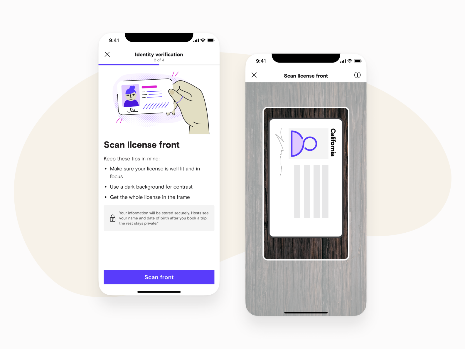 Automated ID Verification by Loretta Widen for Turo Design on Dribbble