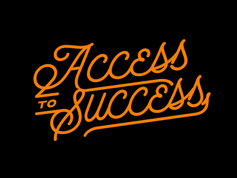Access to Success by Tyler Sinnott on Dribbble