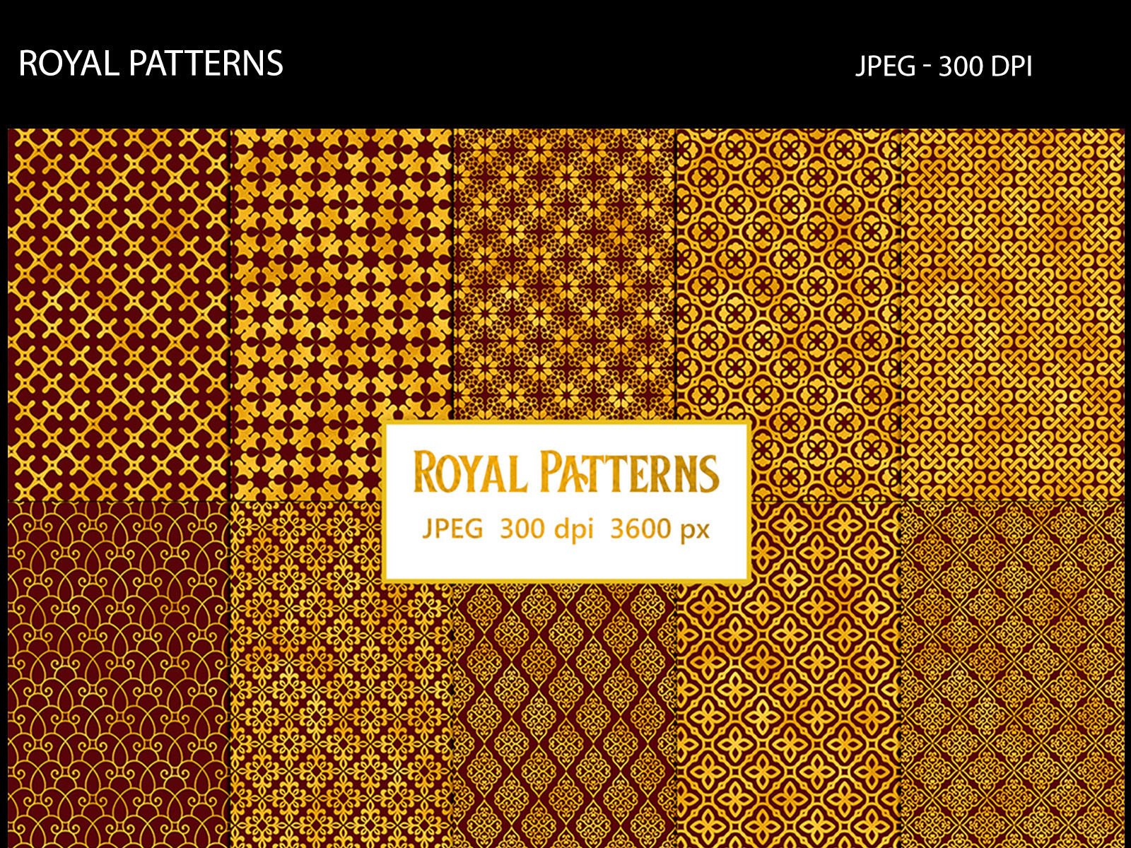Royal Patterns by Anjana on Dribbble