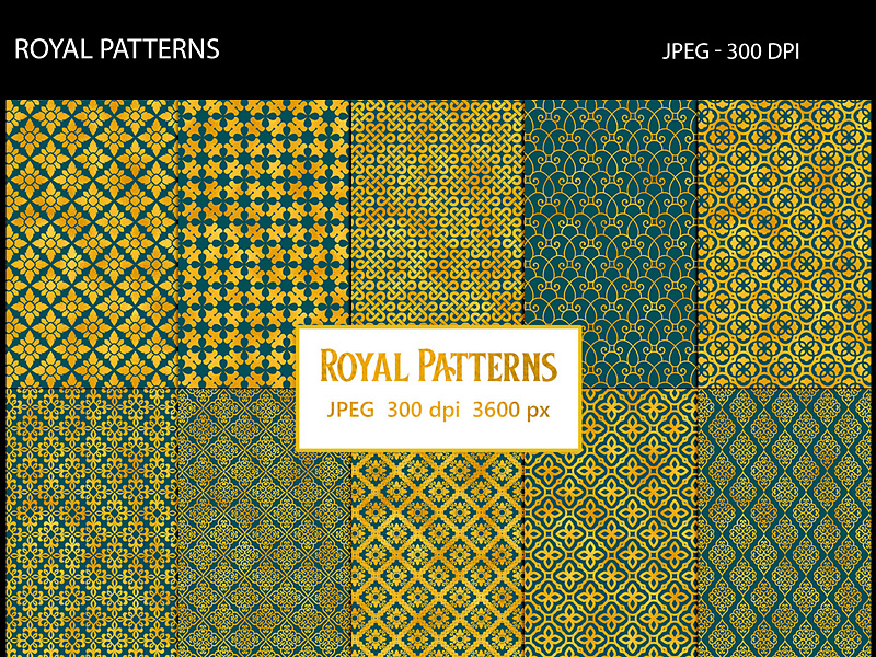 Royal Patterns by Anjana on Dribbble