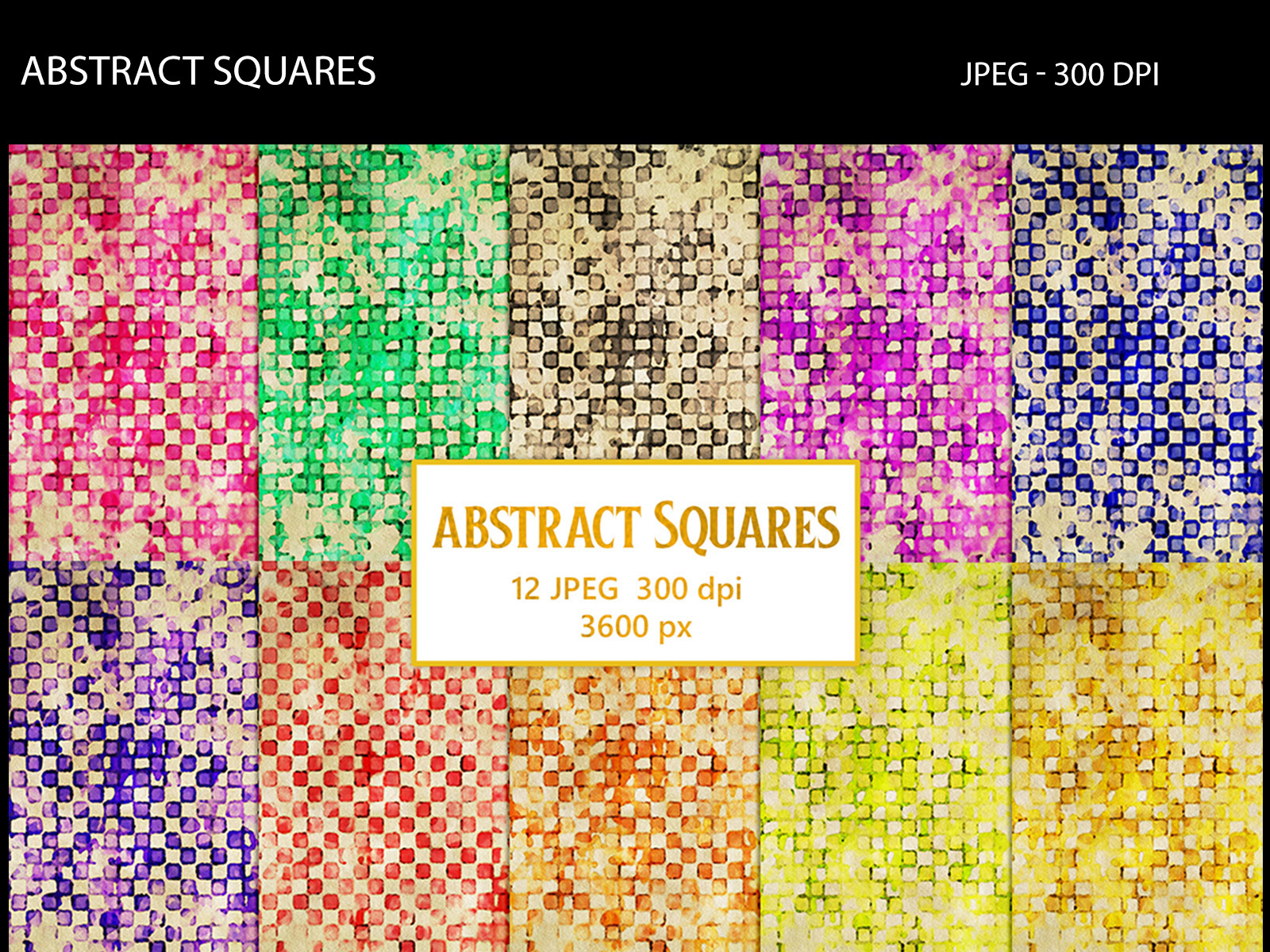 Abstract Squares by Anjana on Dribbble