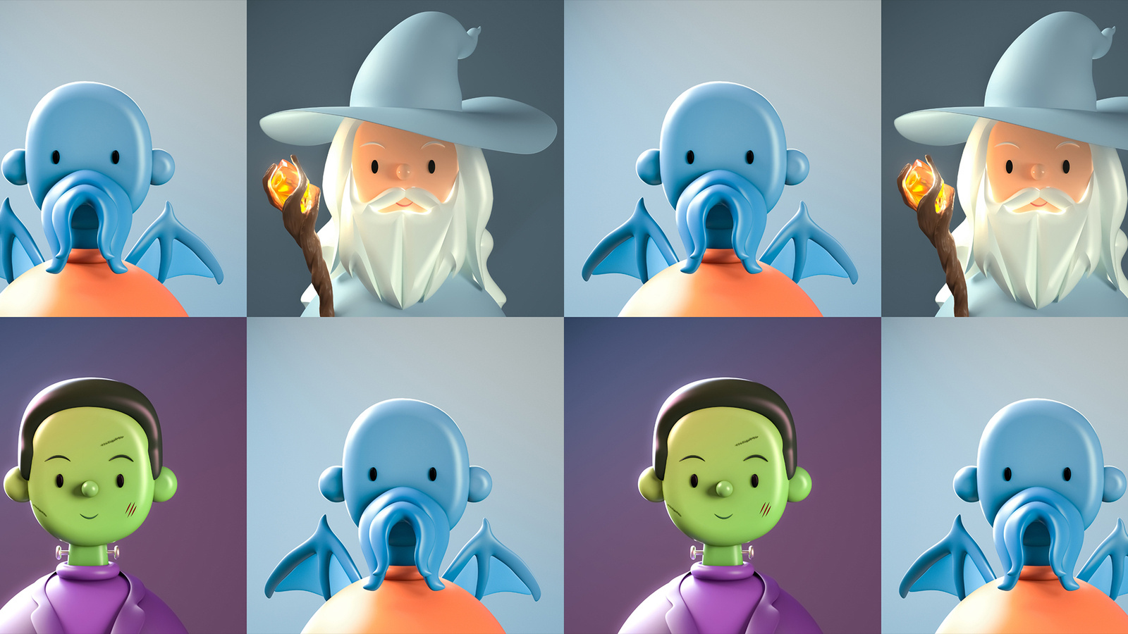 Fantasy Toy Face NFTs | Featured Bitski Drop by Amrit Pal Singh on Dribbble