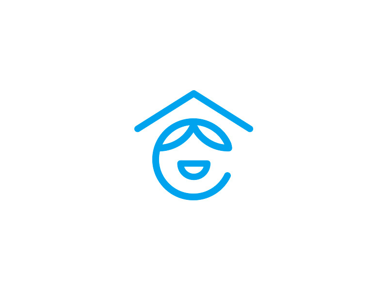 Children's Home Logo by Ken Zakovich on Dribbble