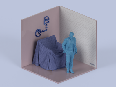 3D isomorphic prerspective by Pondd Suwitcha Sugthana on Dribbble