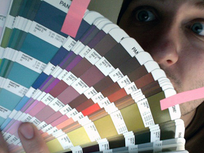 Choosing Pantone Colours by Kelsorian on Dribbble