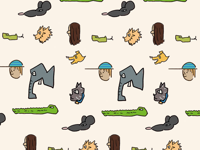 characters head Texture by Abhinav Sharma on Dribbble