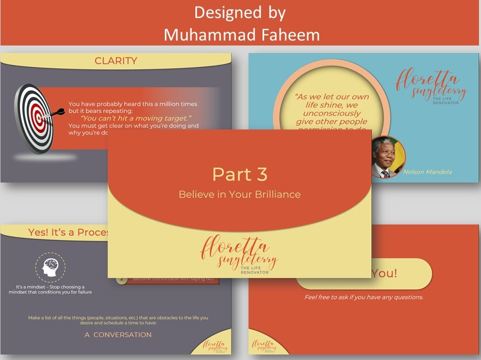 PowerPoint Presentation by Muhammad Faheem on Dribbble