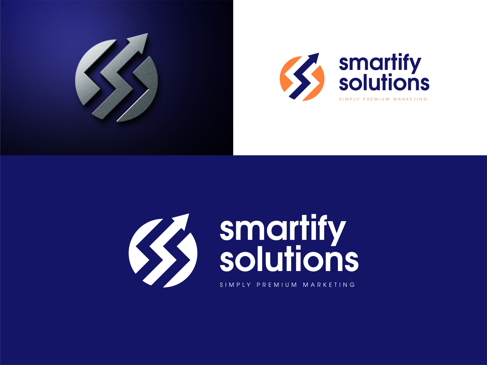smartify solutions branding by Makura Creations on Dribbble