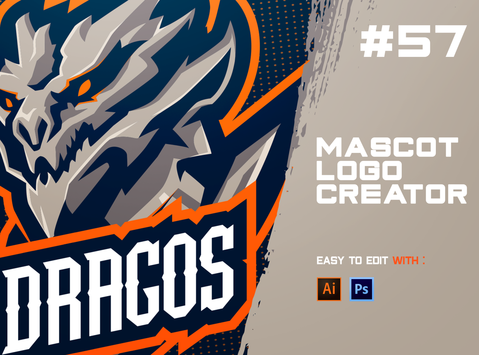 DRAGOS ESPORTS LOGO CREATOR by Ovoz Graphics on Dribbble