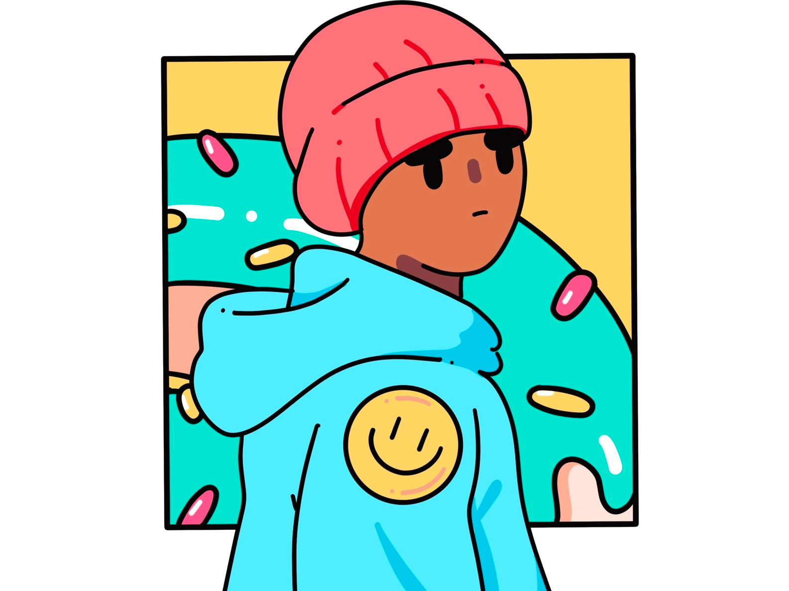 Donut Boy by Taka on Dribbble